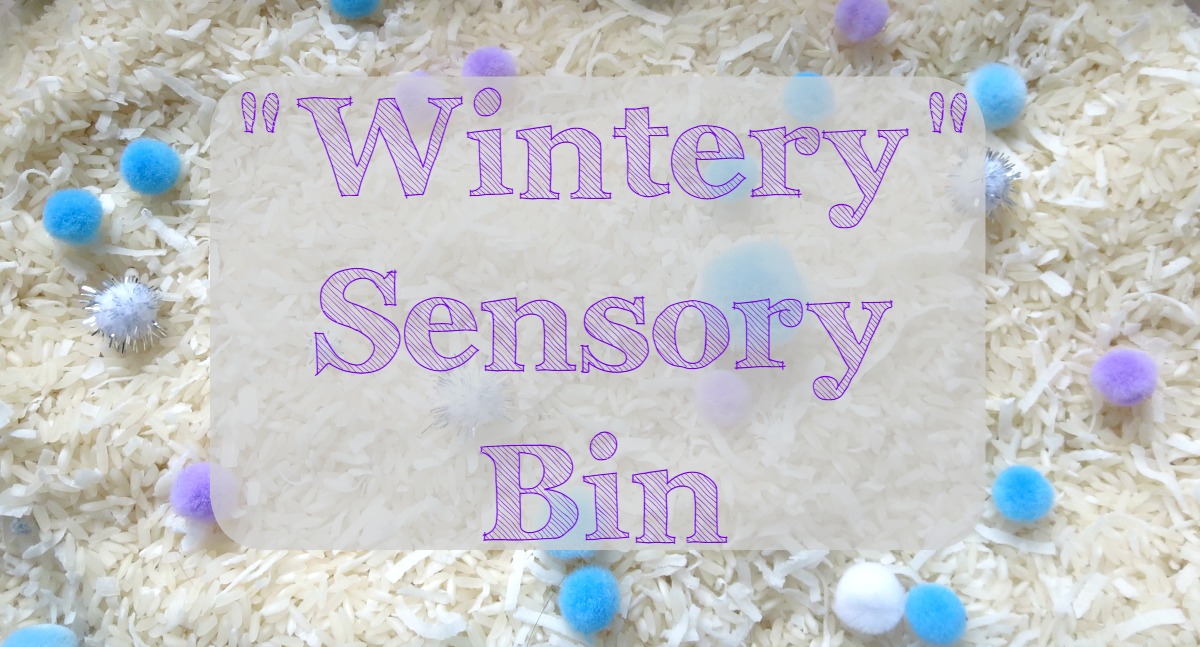 "Wintery" Sensory Bin