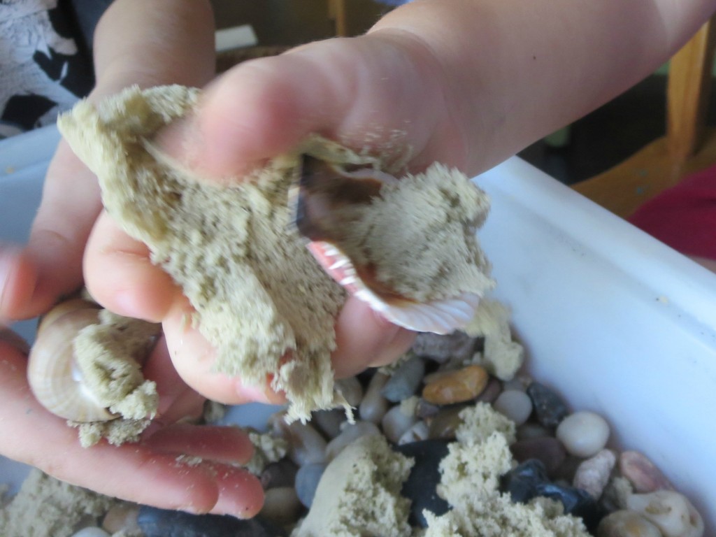 Fine Motor Beach Sensory Play