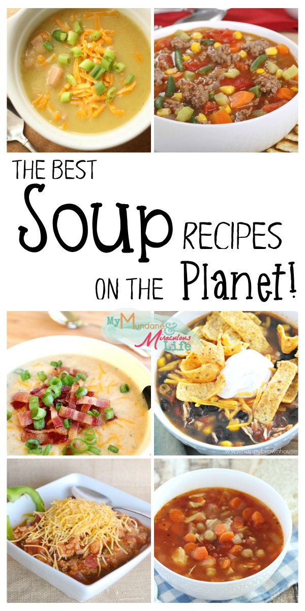 The Best Soup Recipes on the Planet!